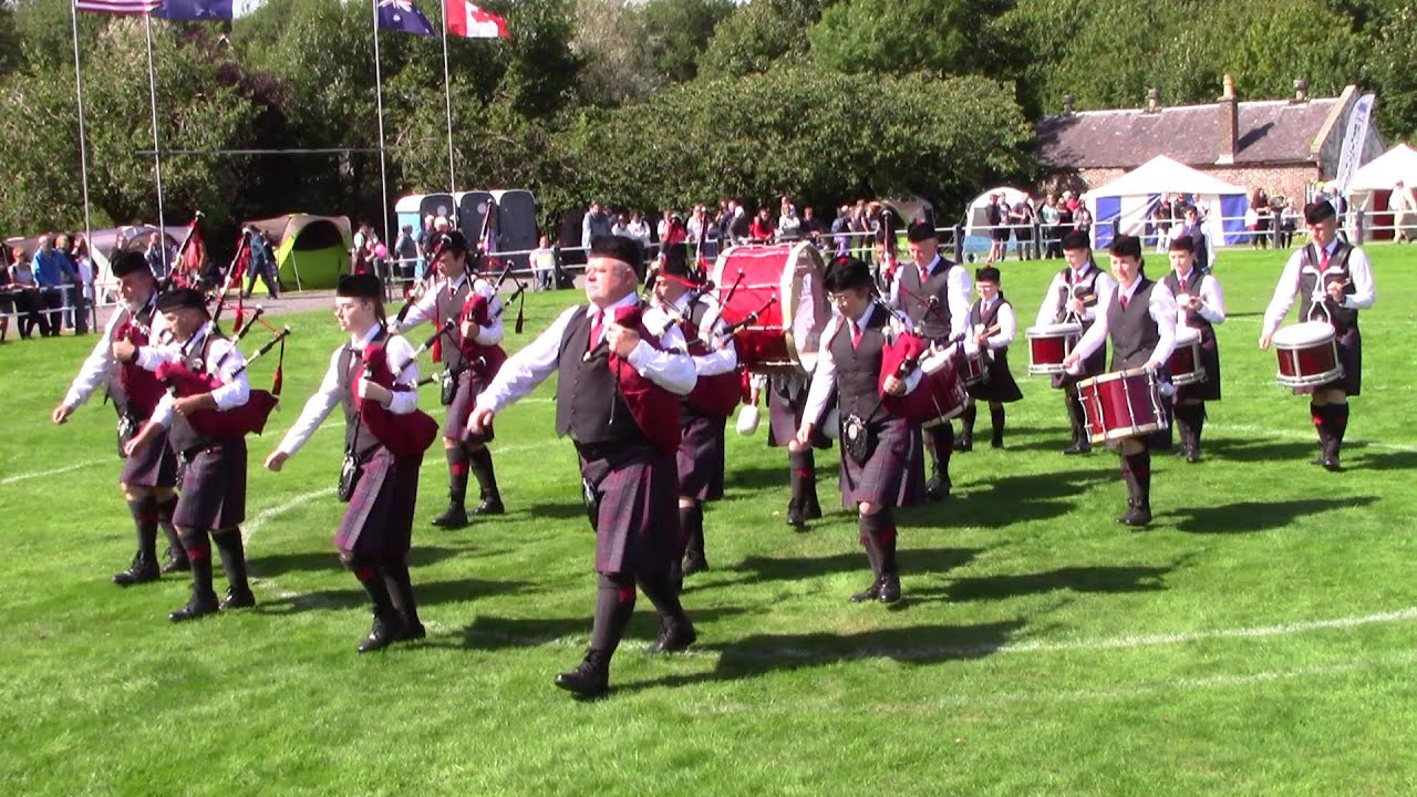 BARRHEAD AND DISTRICT PIPE BAND AT BUTE HIGHLAND GAMES 2022 OPEN GRADE ...