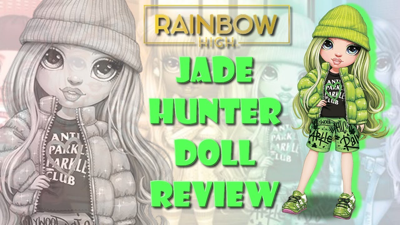 Rainbow High: Jade Hunter (Series 1) doll review - YouTube