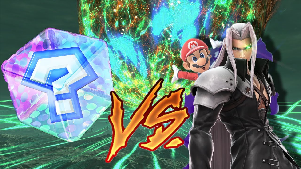 Sephiroth and Mario vs Everyone - super smash bros ultimate Gameplay ...