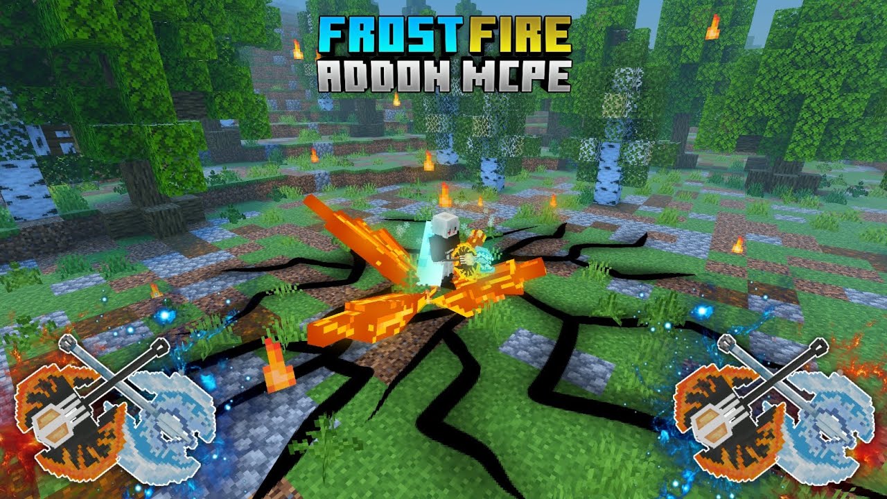 Frost Fire | Addon MCPE 1.21 - YouTube