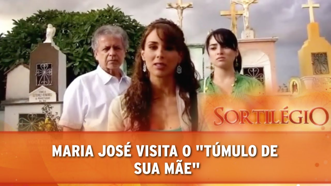 Sortilégio - Maria José visita o "túmulo de sua mãe" - YouTube