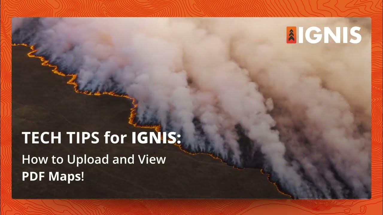How to Upload and View PDF Maps in IGNIS! - YouTube