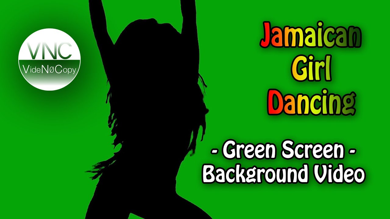 Jamaican Girl Silhouette Dancing to Reggae | VideNoCopy - No Copyright ...