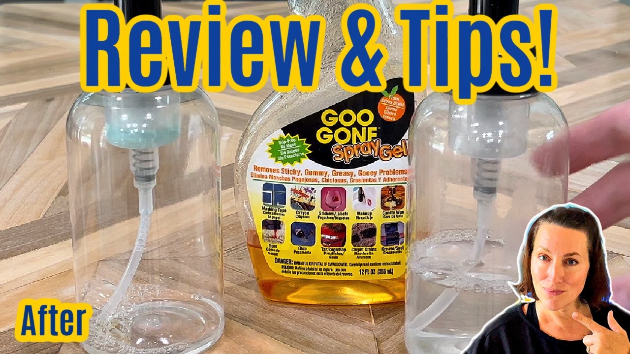 How To Use Goo Gone On Sticker Residue, Glue, Pen Marks, Markers ...