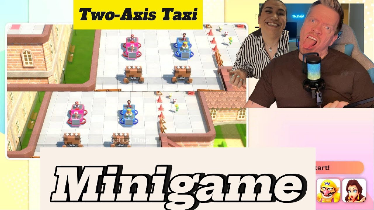Mastering (or Failing) Two-Axis Taxi | Super Mario Party Jamboree Clip ...