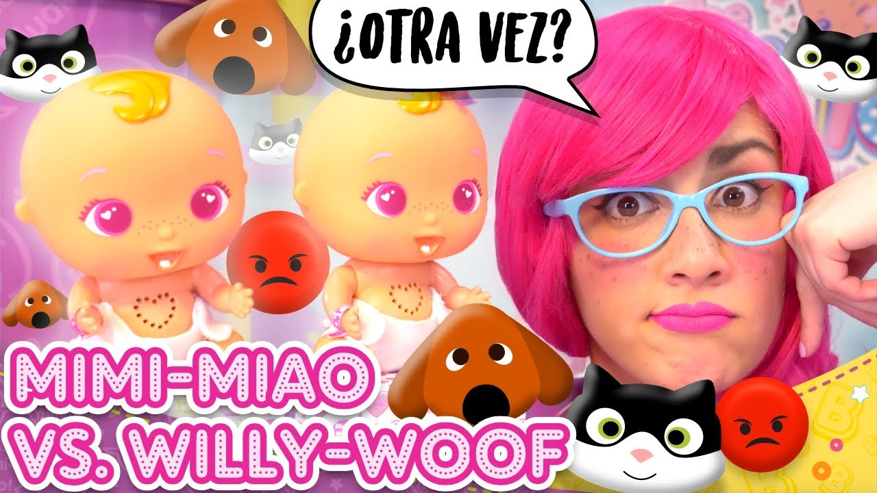 ¡MIMI-MIAO y WILLY-WOOF se han enfadado! 🐱🐶 Los TWINS eligen: ¿gatos o ...