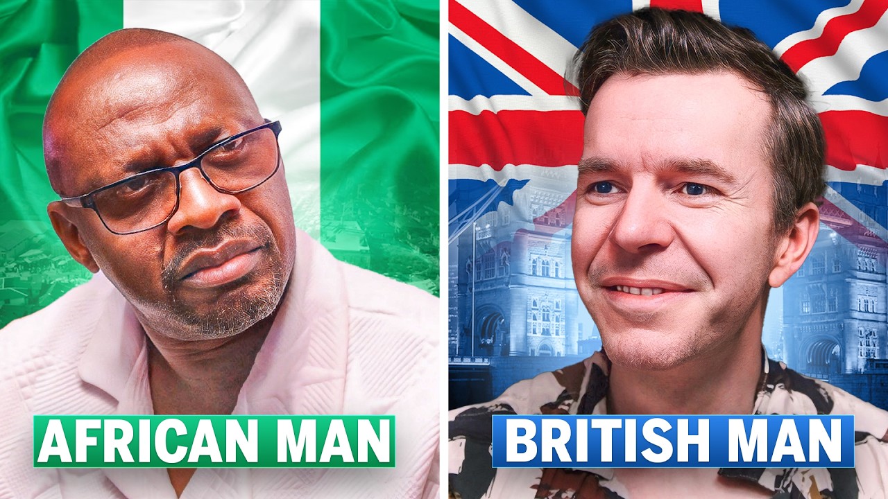 African Man Meets A British Man (Very Funny) - YouTube
