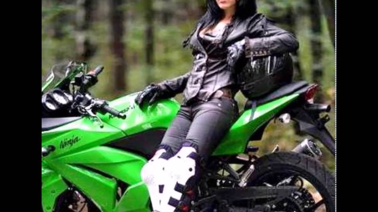 Girls Motorcycle Ride - YouTube