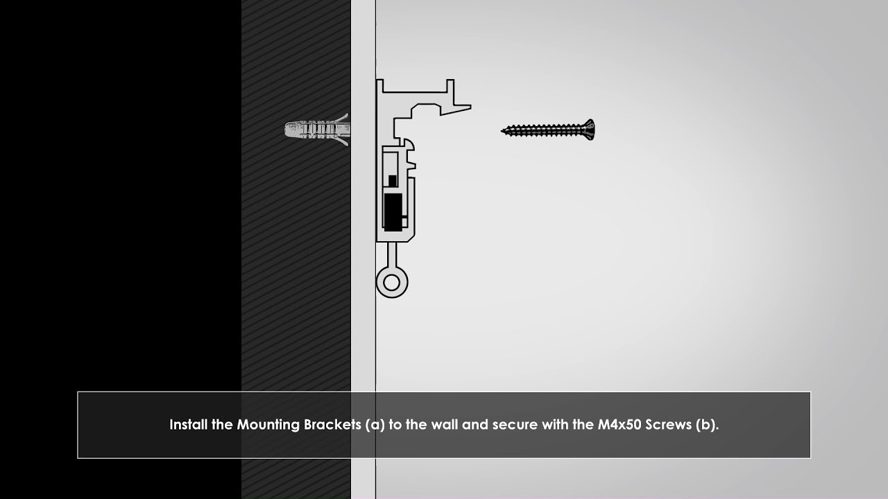 Elite Electric Projection Screen Wall Installation Video by Ooberpad ...