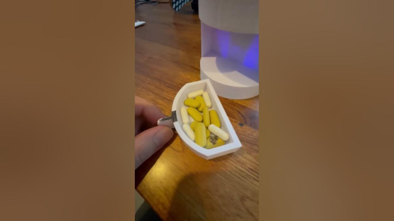 Automated pill dispenser - YouTube