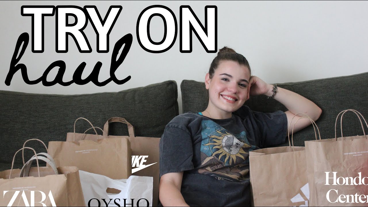 ΑΝΟΙΞΙΑΤΙΚΟ - ΚΑΛΟΚΑΙΡΙΝΟ TRY ON HAUL: ZARA, HONDOS CENTER, OYSHO, NIKE ...
