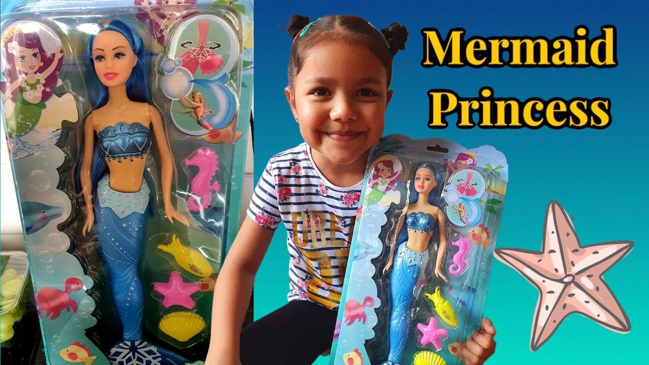 Unboxing Mermaid Princess | Rosey opening Mermaid doll | #mermaid - YouTube