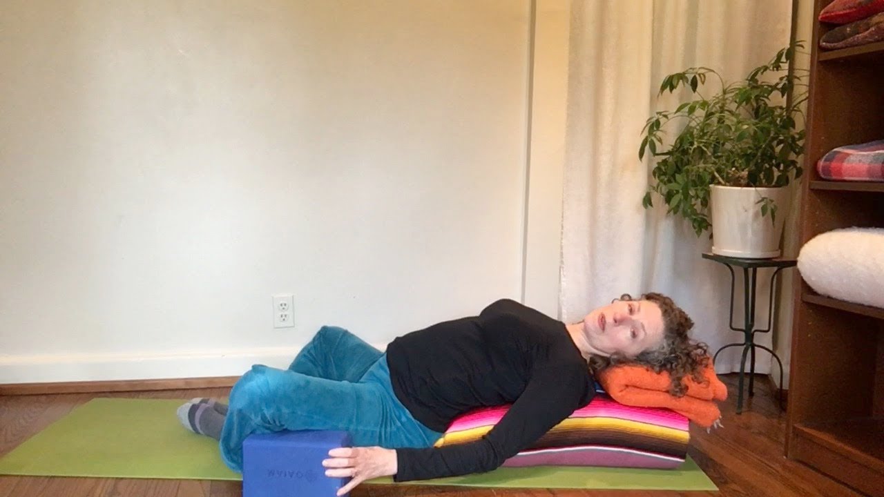 Reclined Cobbler's Pose - YouTube