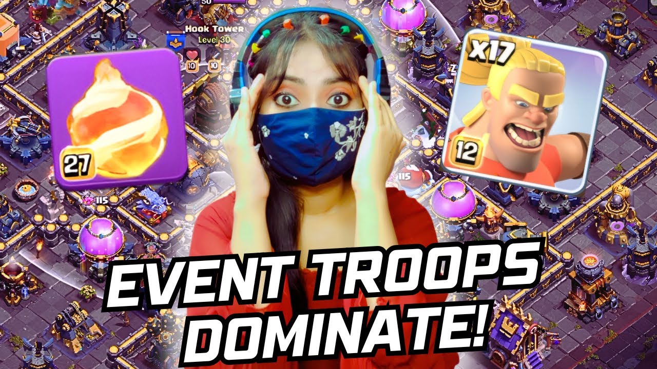 Unstoppable Event Troops in Action! 🔥 Hero Rush Special Attacks" #coc # ...