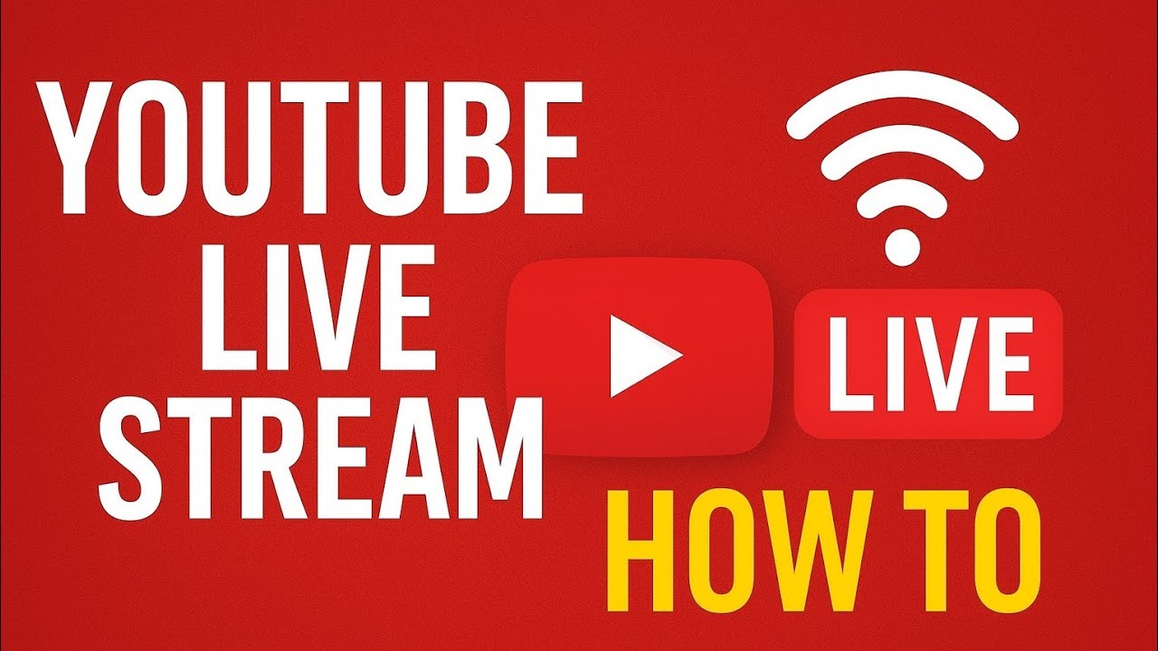 Live 🔴 🎥 How to Start Your First Live Stream (Step-by-Step Guide - YouTube