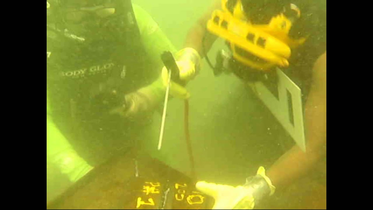 Soldadura Subacuatica - YouTube