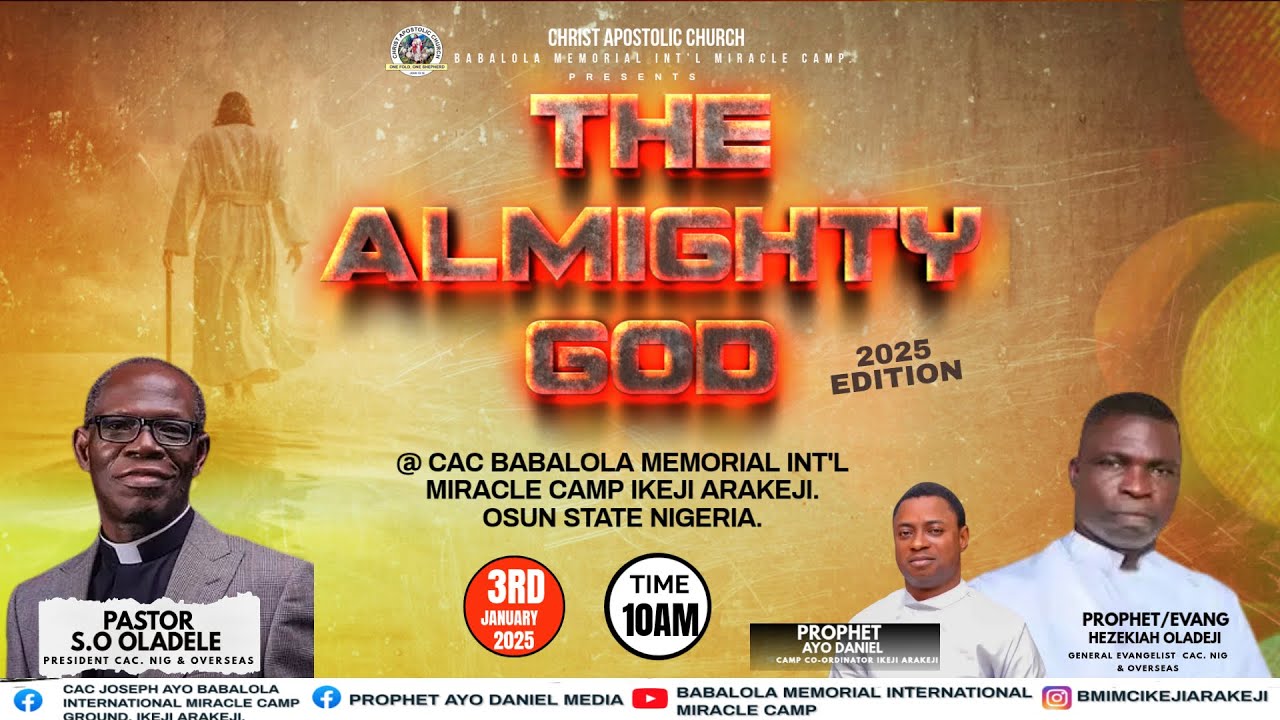 **THE ALMIGHTY GOD MONTHLY PRAYER MEETING | NIGHT VIGIL SESSION ...