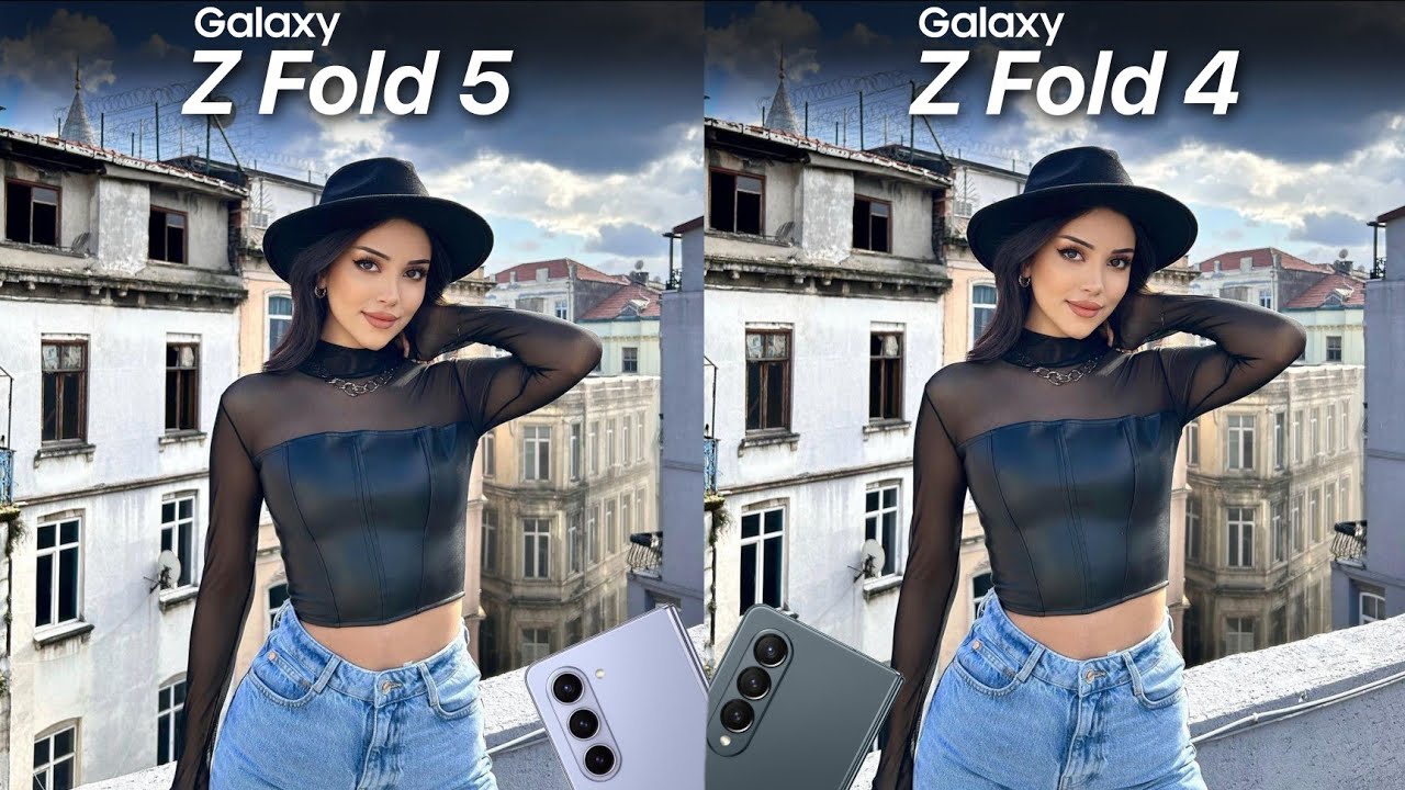 Samsung Galaxy Z Fold 5 VS Galaxy Z Fold 4 Camera Test - YouTube