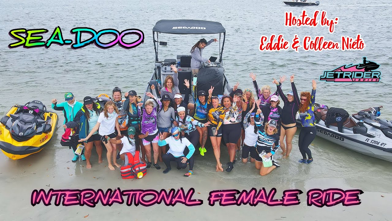 Sea-Doo International Women's Ride to Disappearing Island, Fl - YouTube