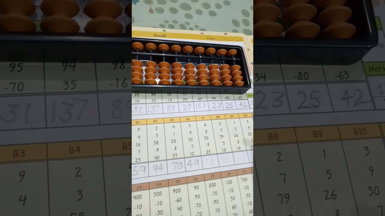 Abacus questions solve by abacus (Part 2) - YouTube