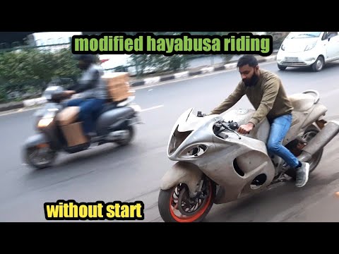 modified hayabusa riding | modified bike | bike modification in india ...