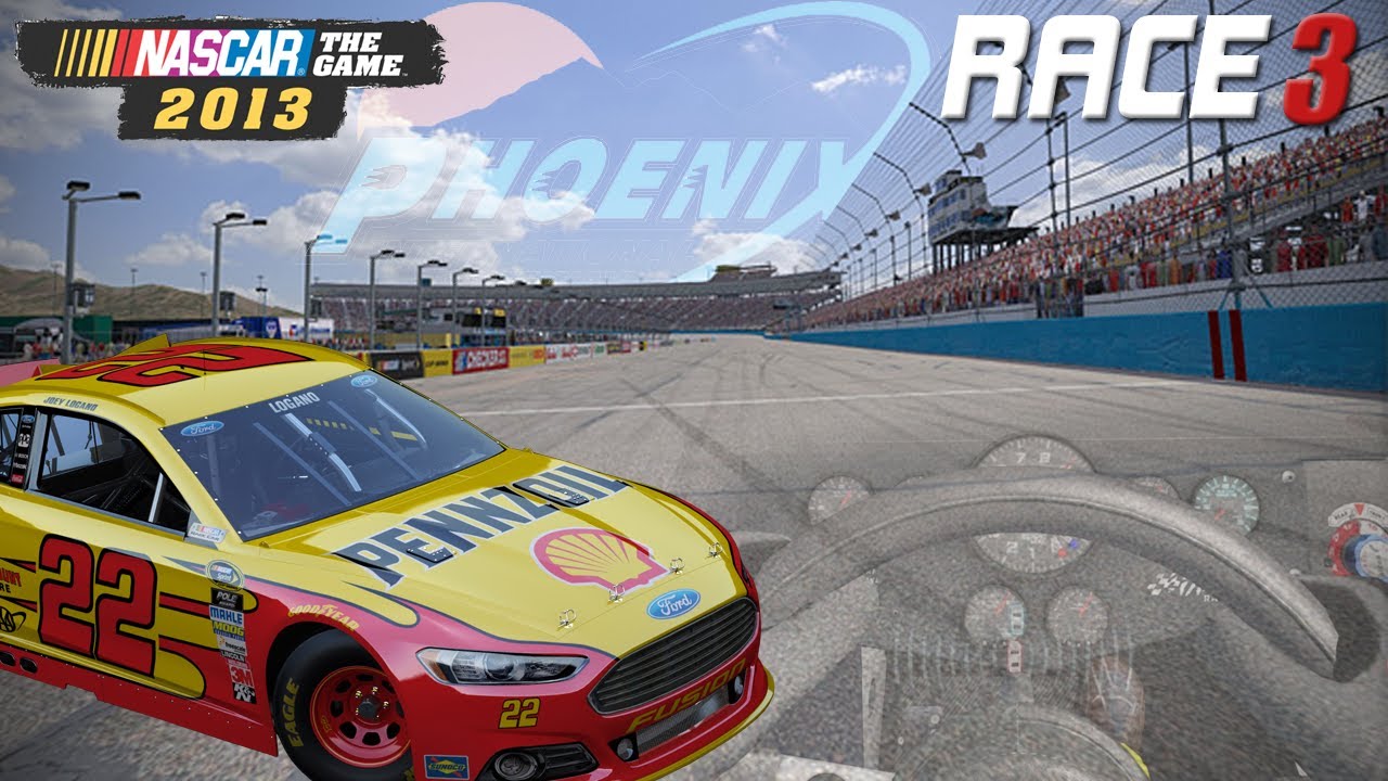 NASCAR The Game 2013 - Race 3 at Phoenix! Part 1 - YouTube