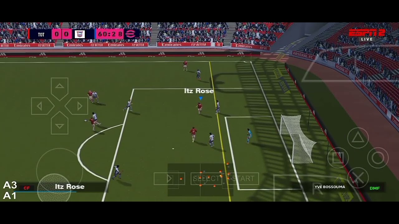 Efootball 24 psp Itz Rose's Career mode season #1 episode #1 - YouTube