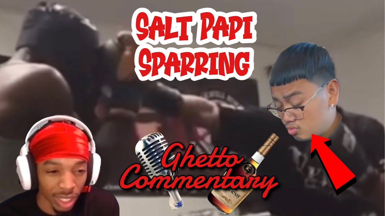 Salt Papi Sparring A Professional Boxer *BREAKDOWN/REACTION* - YouTube