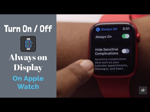 Apple Watch 6 Turn On/Off “Always ON Display” (How to) - YouTube