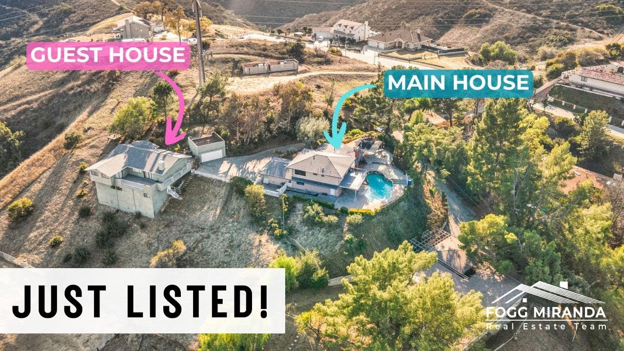 TWO Separate Shadow Hills Homes on Over an Acre of Land - YouTube