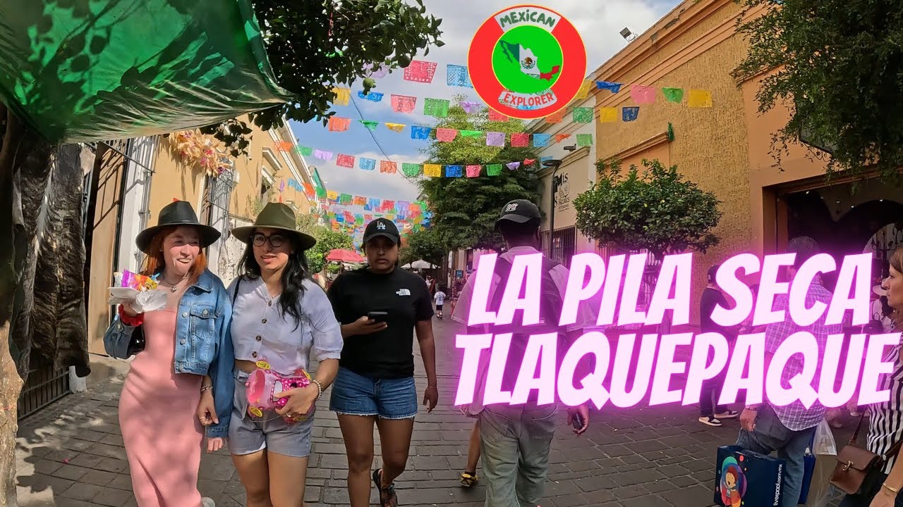 La Pila Seca Tlaquepaque 4K Walking Tour - YouTube