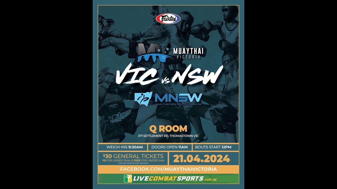 MUAY THAI VICTORIA - April 2024 - F5 - Amy Zhou vs Daisy Lawrence - YouTube