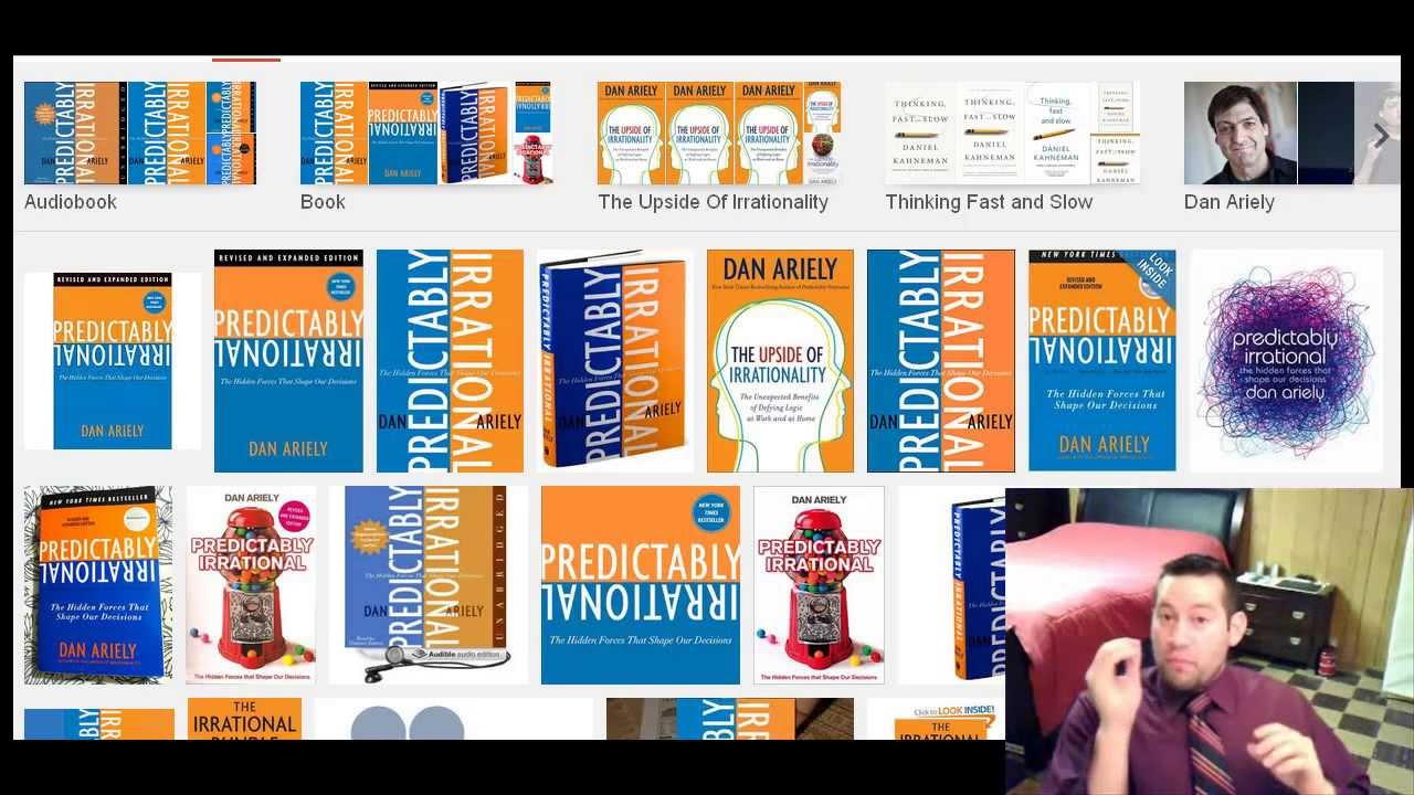 Predictably Irrational Summary by Dan Ariely - YouTube