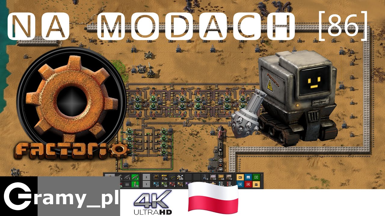 Factorio [PL] S02#Mody# odc.86B - Dionysus - atom - YouTube