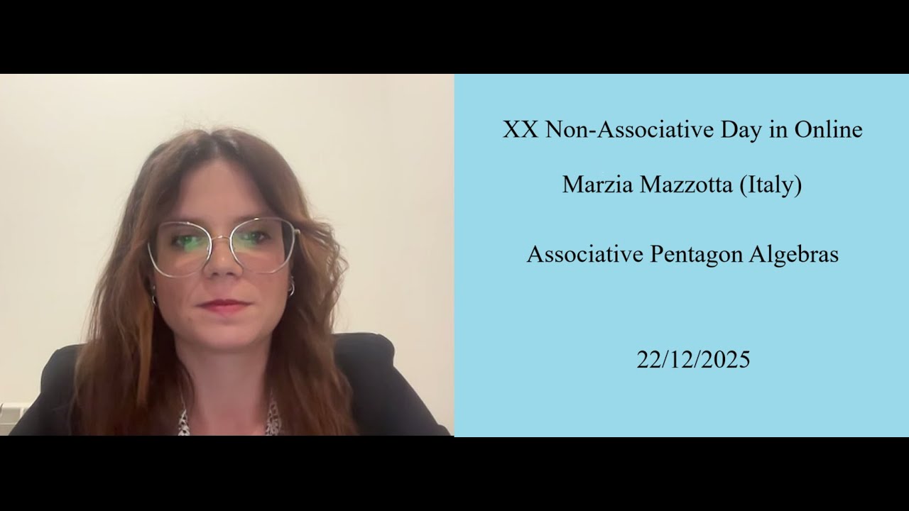 6. 22/12/2025 Marzia Mazzotta (University of Salento, Italy) - YouTube