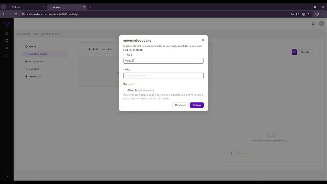 Como criar um Assistente Generativo - YouTube