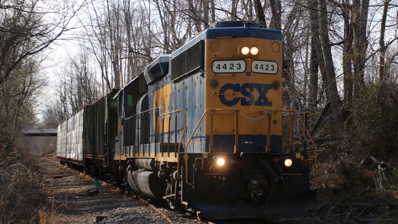 Conrail Shared Assets Volume 1 Part 2: Chasing SA-31 With CSX GP40-2 ...