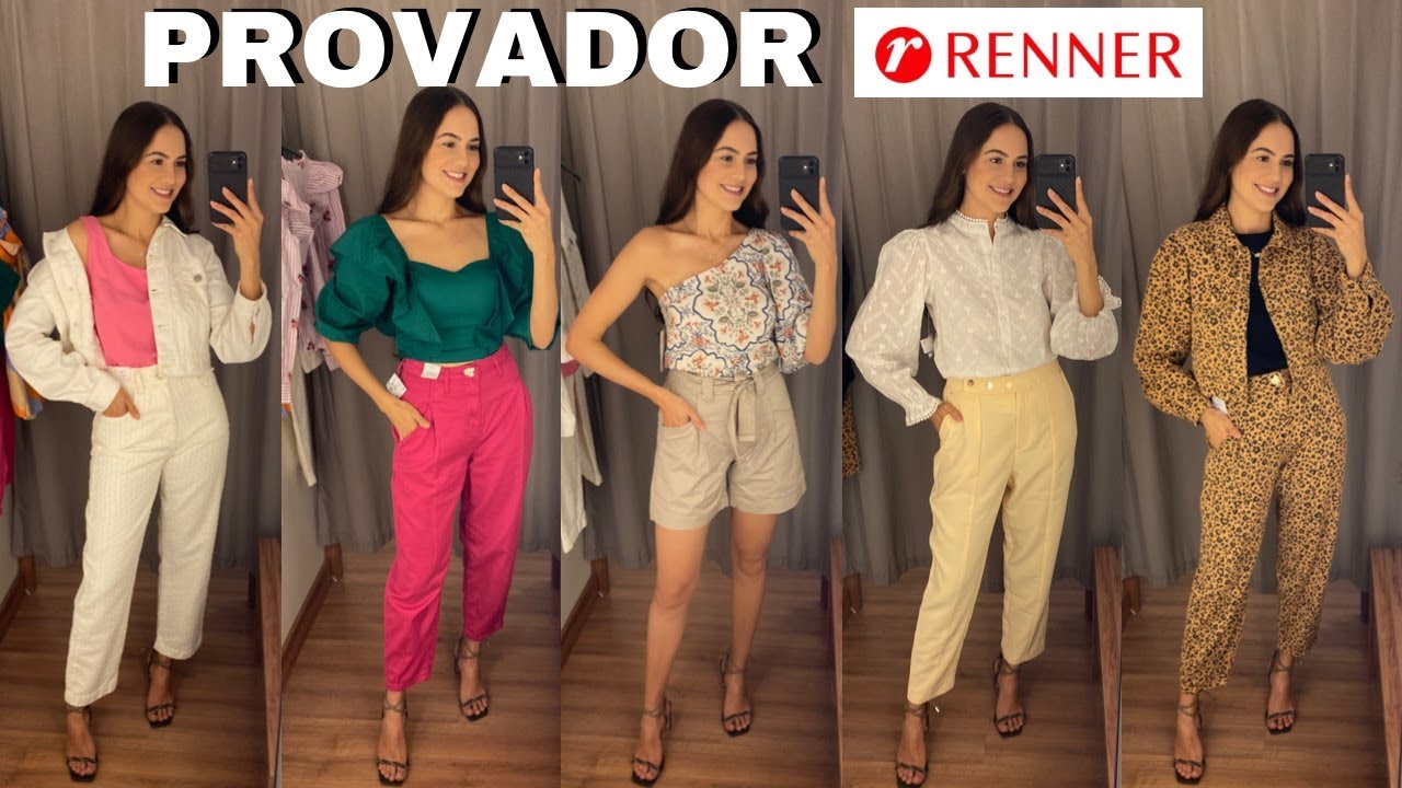 PROVADOR RENNER | LOOKS CASUAIS RENNER | Roupas das lojas Renner ...