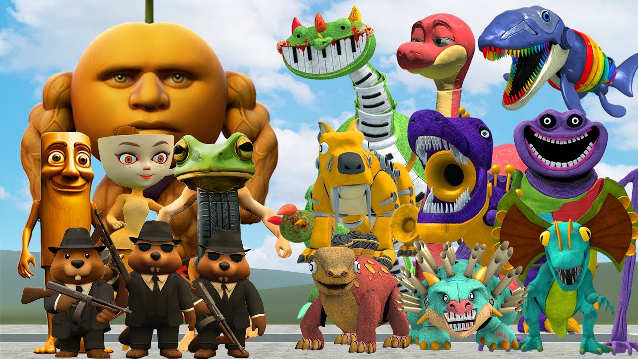 New All Italian Brainrot Family VS New Poppy Playtime Chapter 1 to 4 In ...