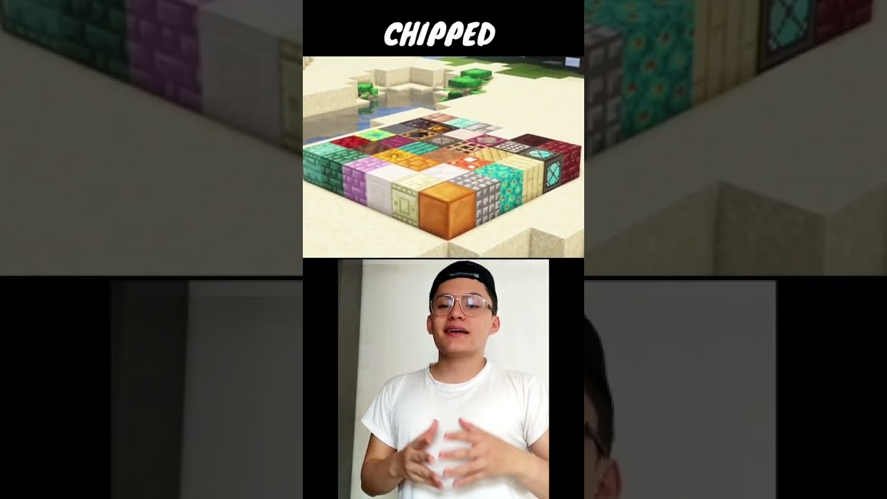 MODS PARA MINECRAFT "CHIPPED" | #shorts - YouTube