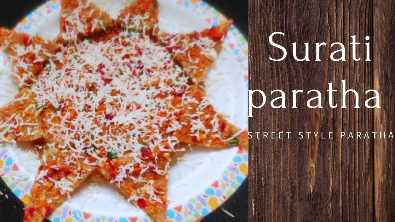 paratha recipe|surati street style paratha recipe| - YouTube
