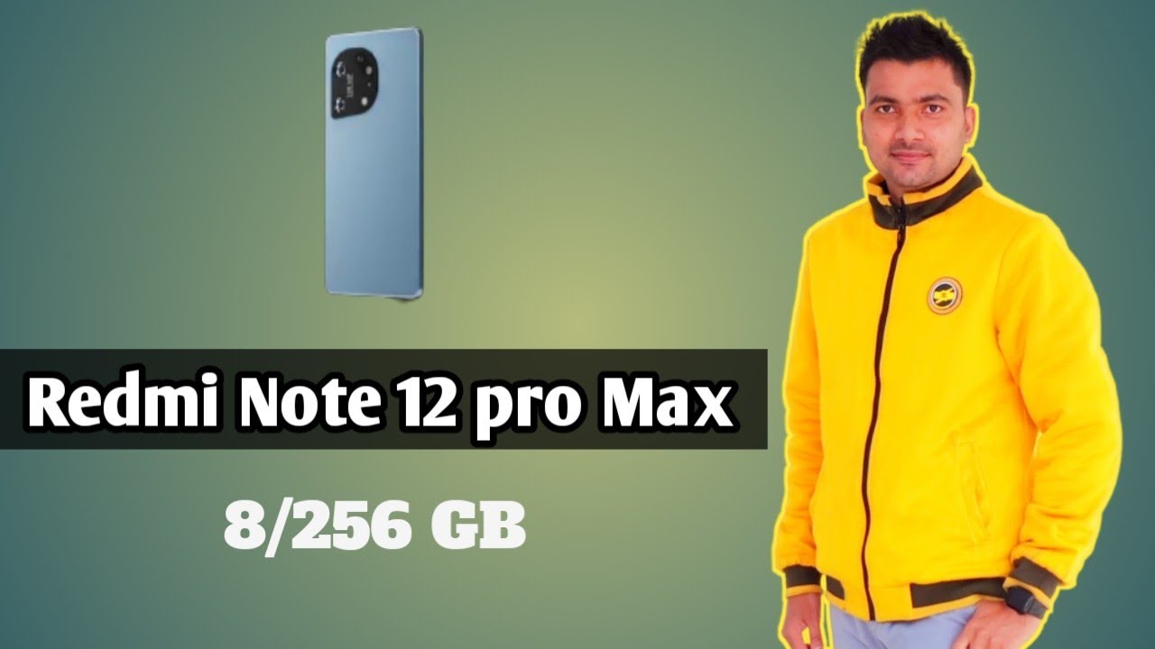 Redmi note 12 pro max-5500 Battery 150 Camera,8GB Ram,256 GB Ram,5G ...