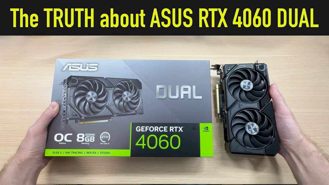 ASUS RTX 4060 DUAL (EVO) Review - YouTube
