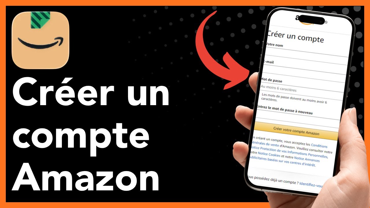 Comment créer un compte Amazon - YouTube