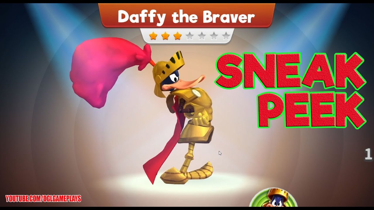 DAFFY THE BRAVER SNEAK PEEK AND INFO - LOONEY TUNES WORLD OF MAYHEM ...