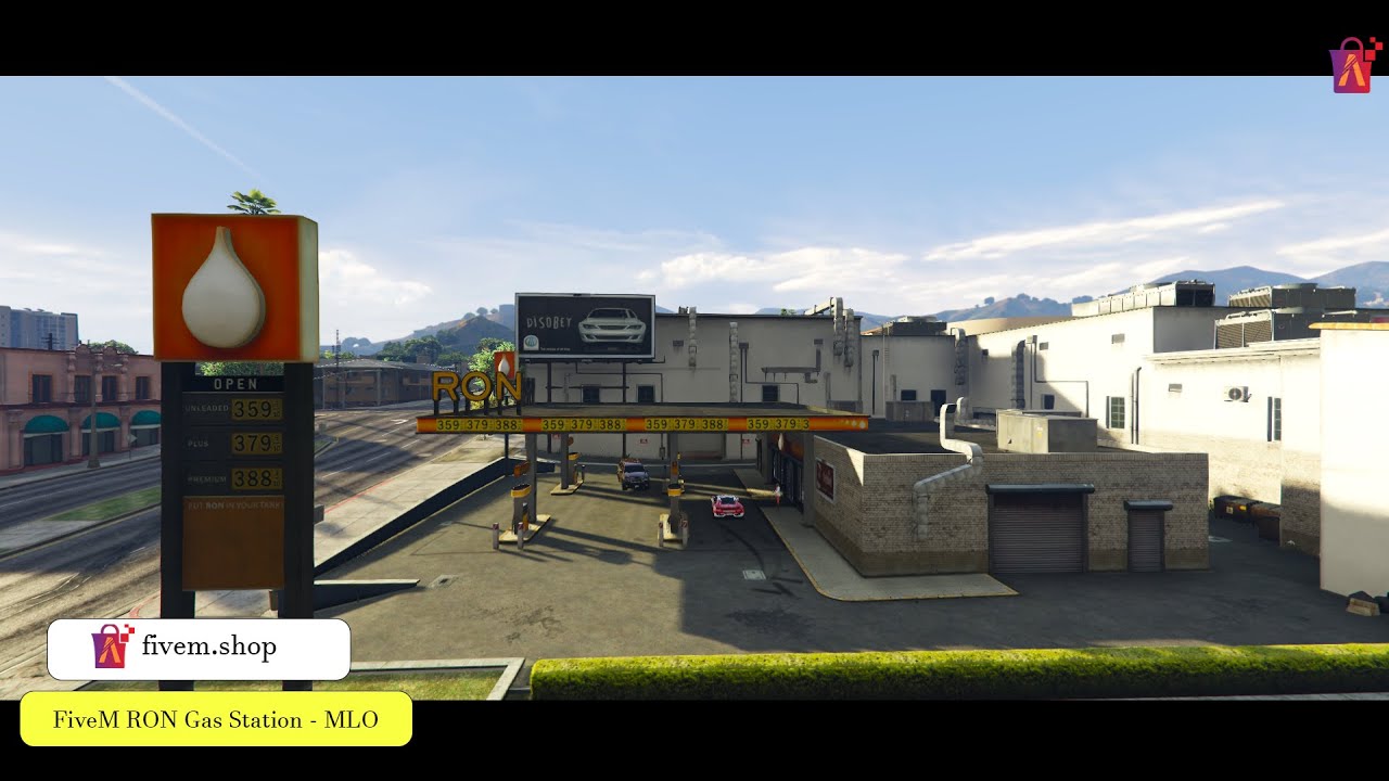 Ron Gas Station FiveM #fivem #gasstation - YouTube
