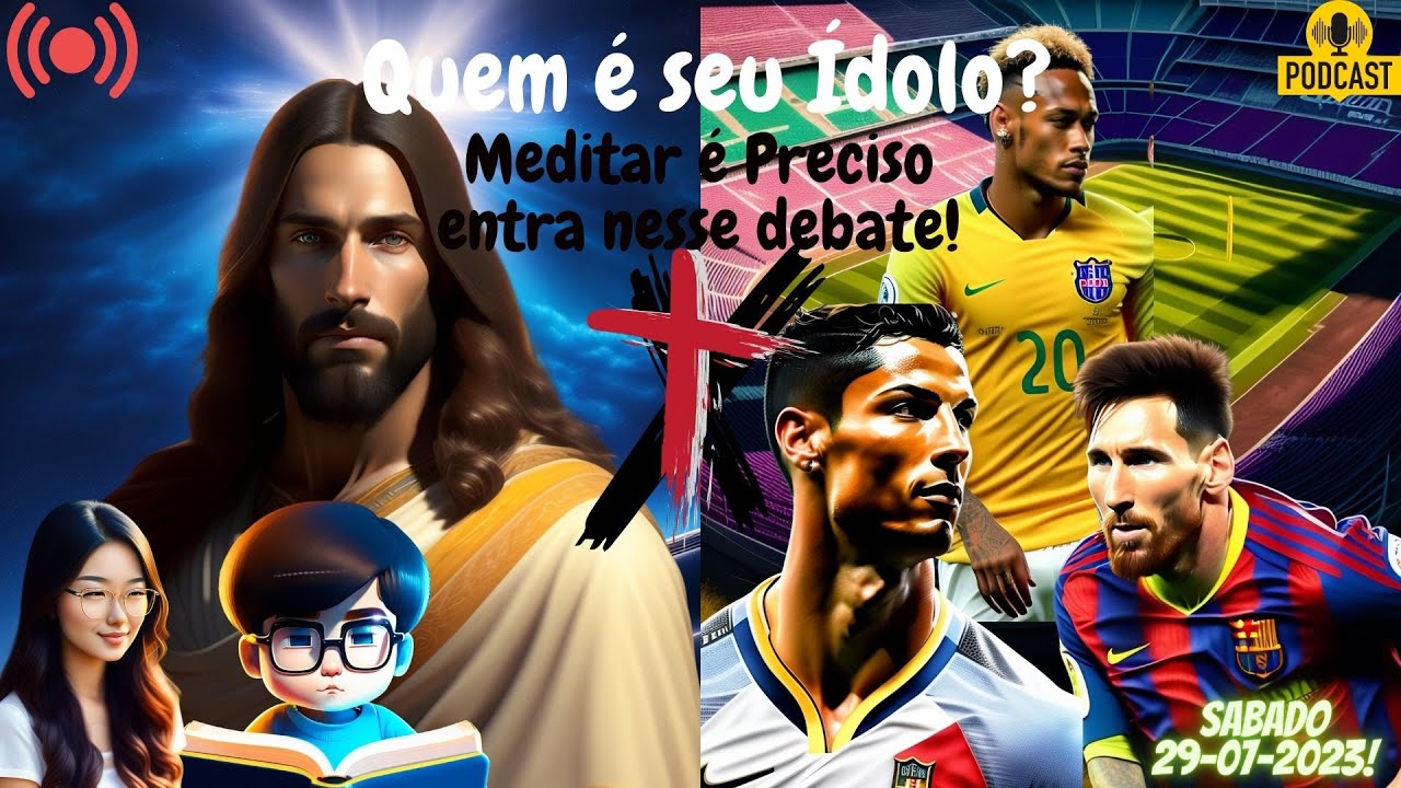 "Tema: Quem é seu Ídolo? "Jesus ou Celebridades" - YouTube