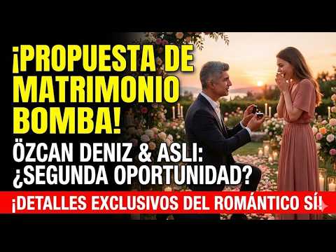 Özcan Deniz volvió a proponerle matrimonio a Aslı enver.