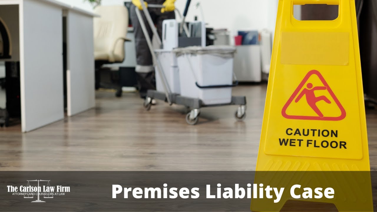Premises Liability Cases (Slip & Fall) | The Carlson Law Firm - YouTube