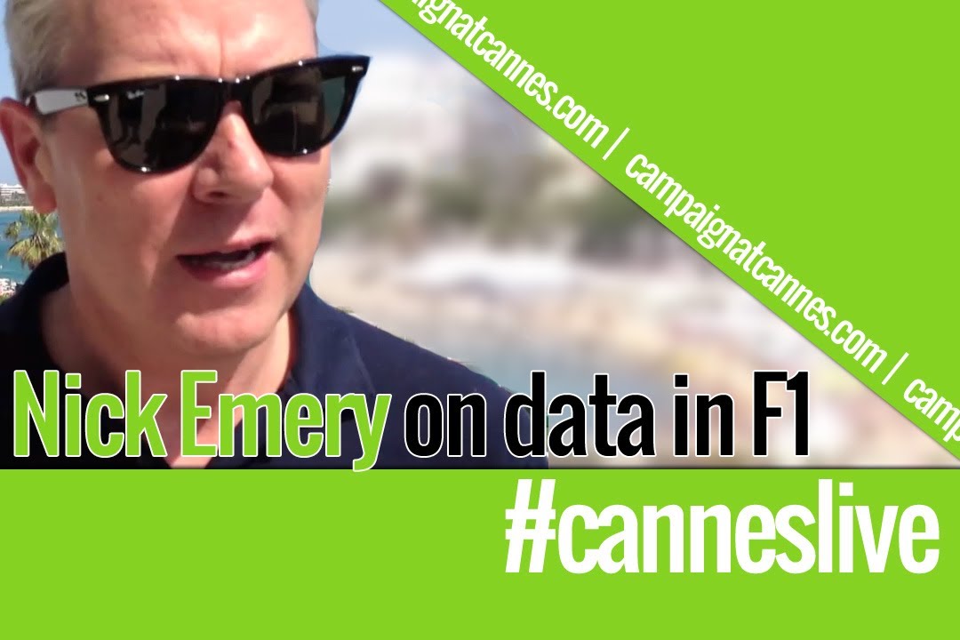 Cannes Lions 2013: Nick Emery on data in F1 - YouTube